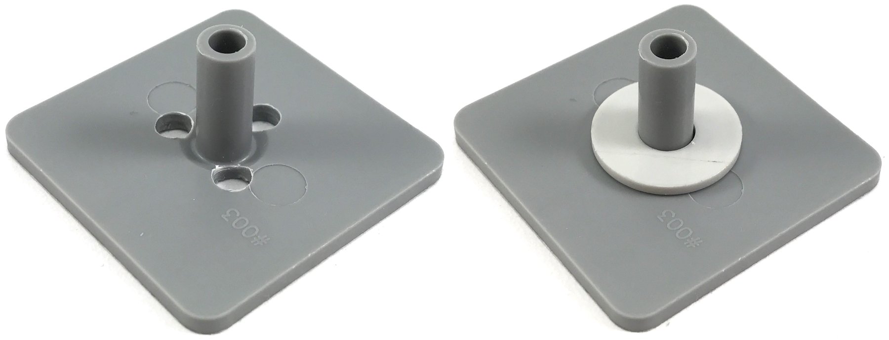 Comparing plastic staking technologies